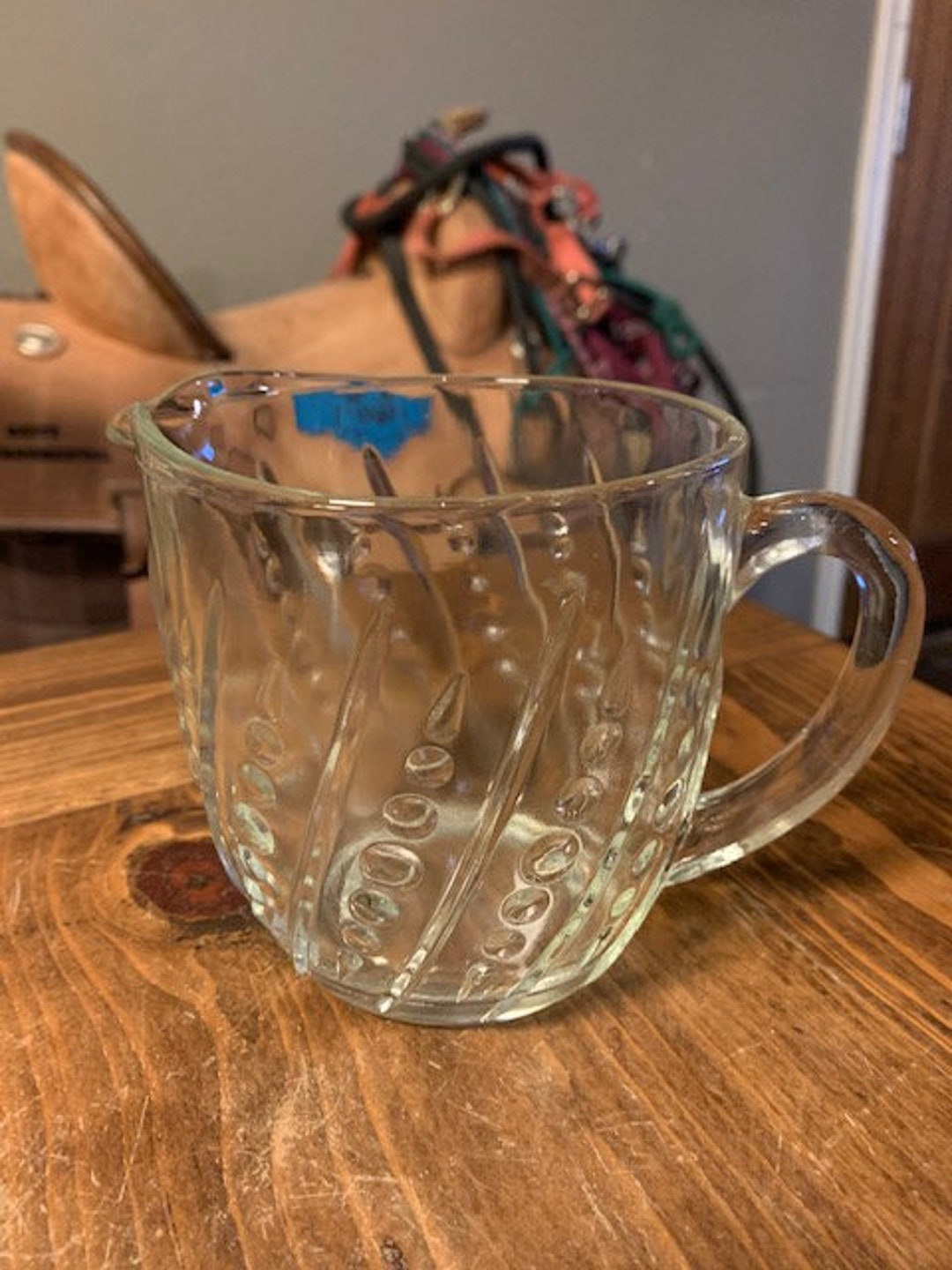 Depression Bubble Pattern Pitcher - Etsy
