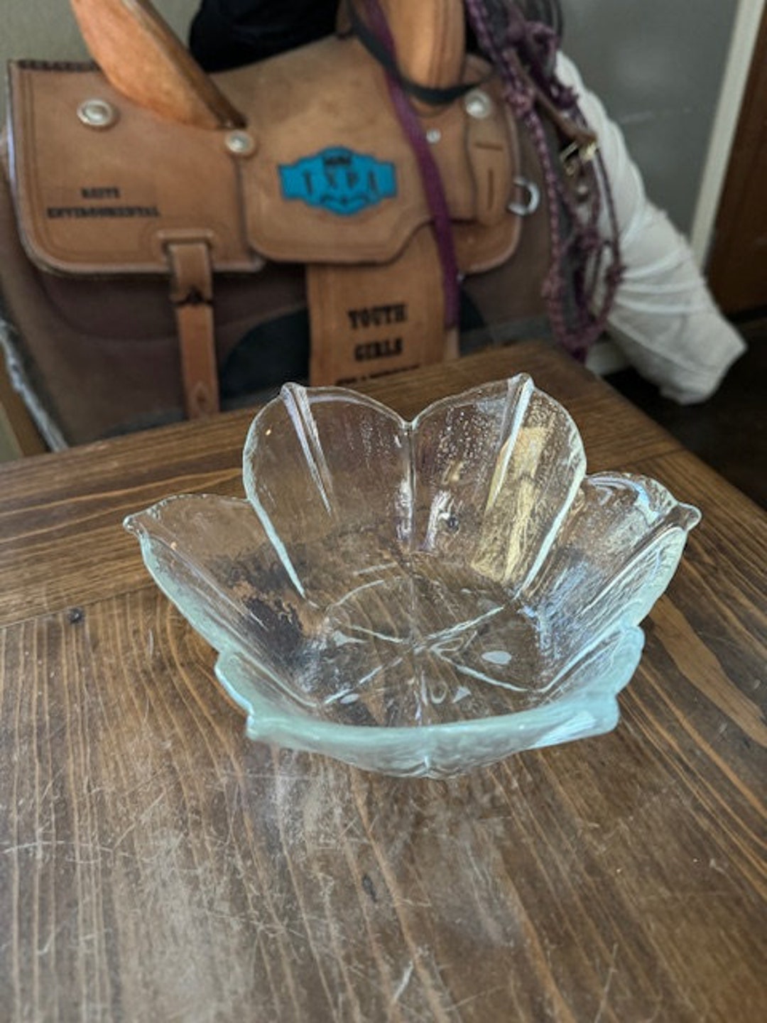 Clear Lotus Flower Bowl - Etsy