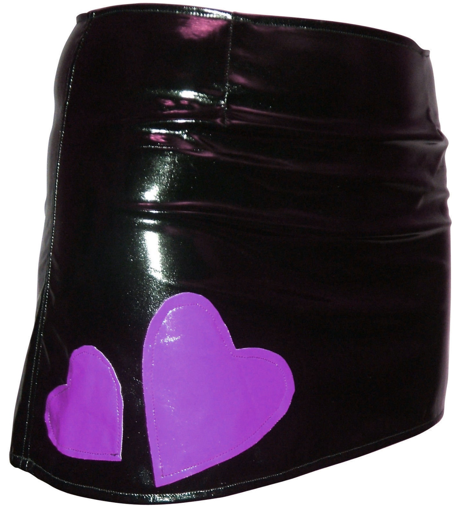 PVC Skirt Black Red Wet Look PVC Vinyl Skirt Latex Skirt - Etsy