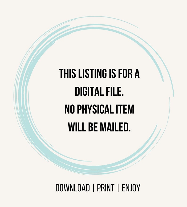 Weekly Meal Planner Printable With Grocery List & Fillable PDF Letter ...