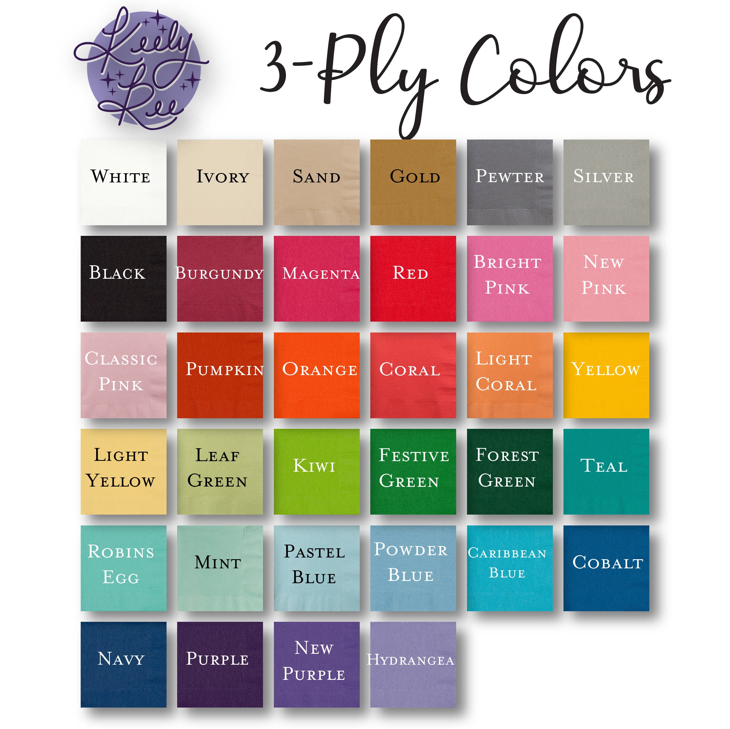 2023 Senior Banner Graduation Personalized Monogrammed 3-ply Beverage ...