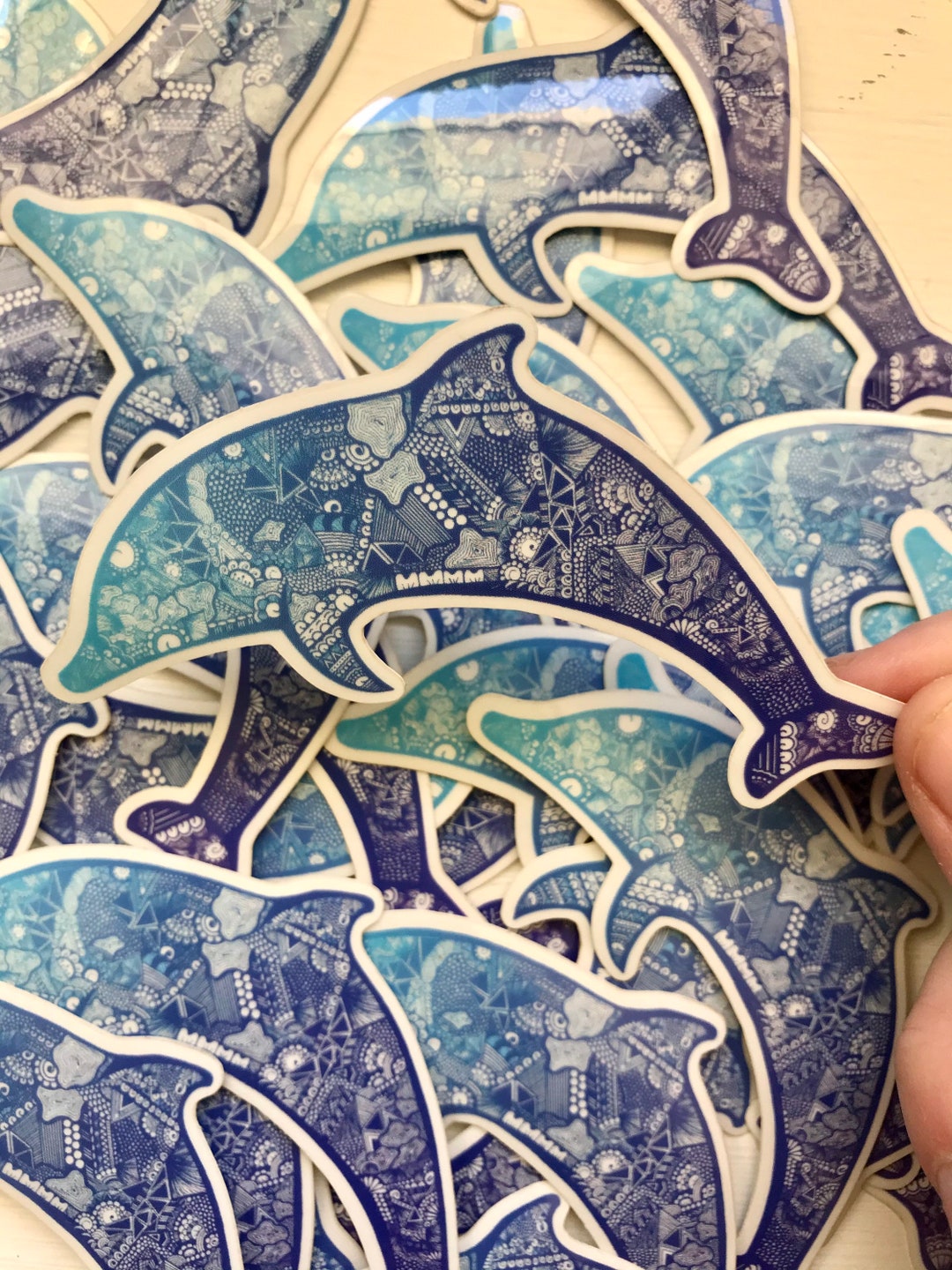 Dolphin Sticker - Etsy