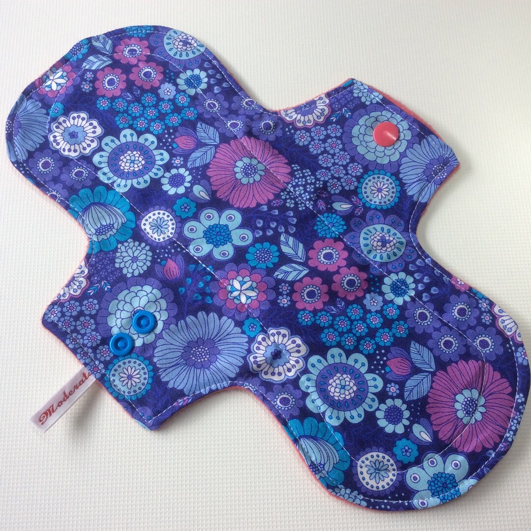 A Hippie Soul! Hippie Flower Cloth Pads, Period Pads, Menstrual Pads ...