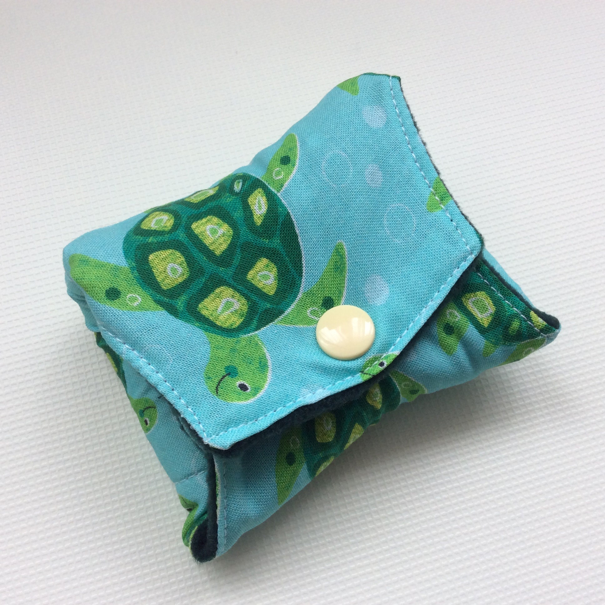 Turtley Awesome Turtle cloth pads period pads Menstrual | Etsy