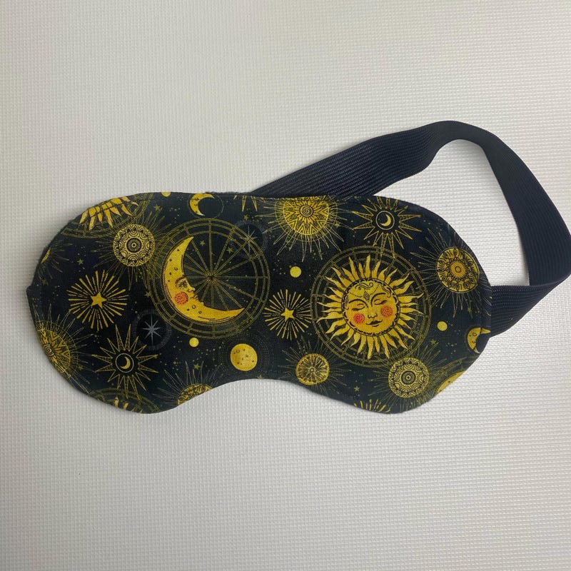 Blue Gold Star Mask - Etsy UK