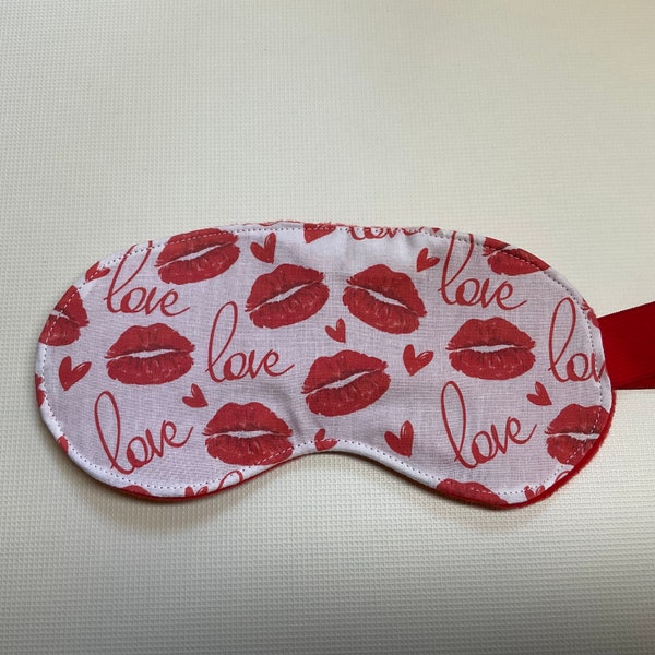 Heart Sleep Mask - Etsy