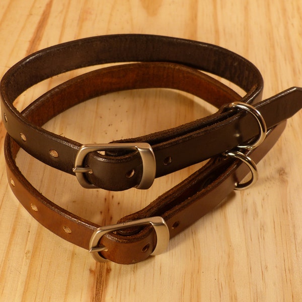 Collier de chien rouge - Etsy France