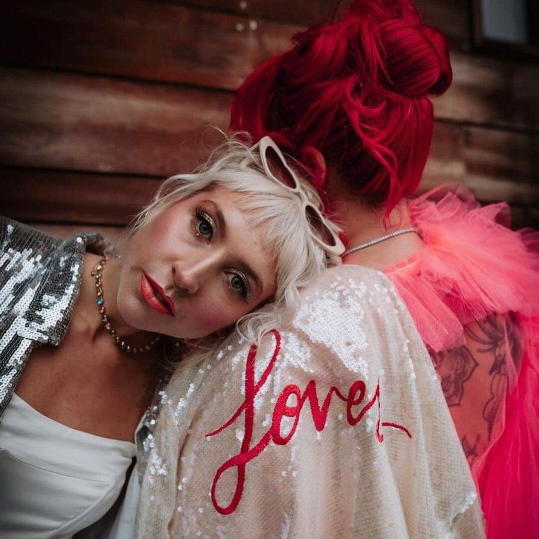 White Sequin Bomber Jacket Lover Era Concert Jacket Cruel - Etsy UK