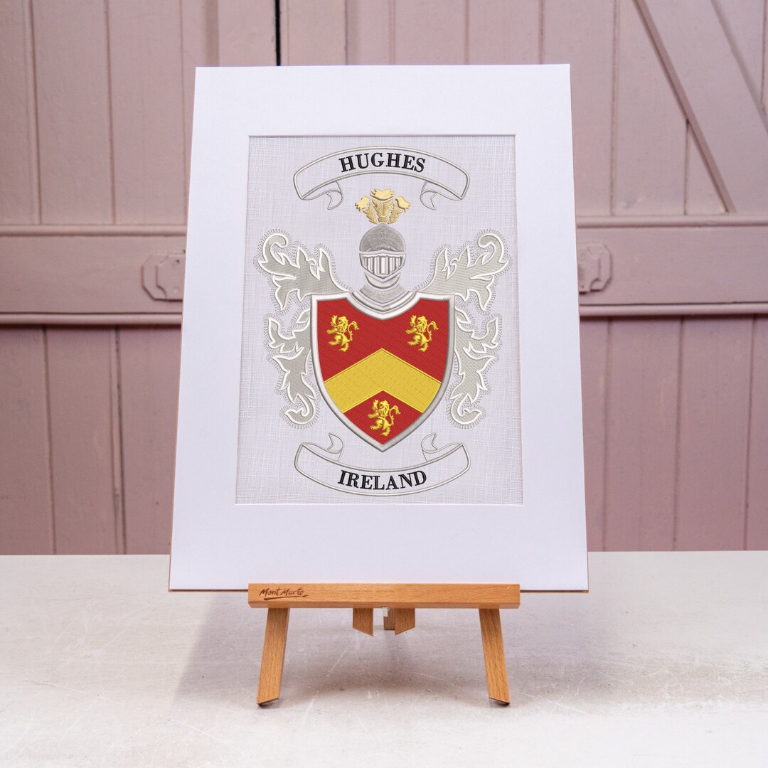 HUGHES Family Crest Shield Coat Of Arms Ireland Family Etsy hughes-family-crest-shield-coat-of-arms-ireland-family-etsy