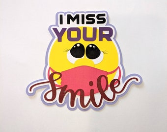 Miss Your Smile Card - Etsy