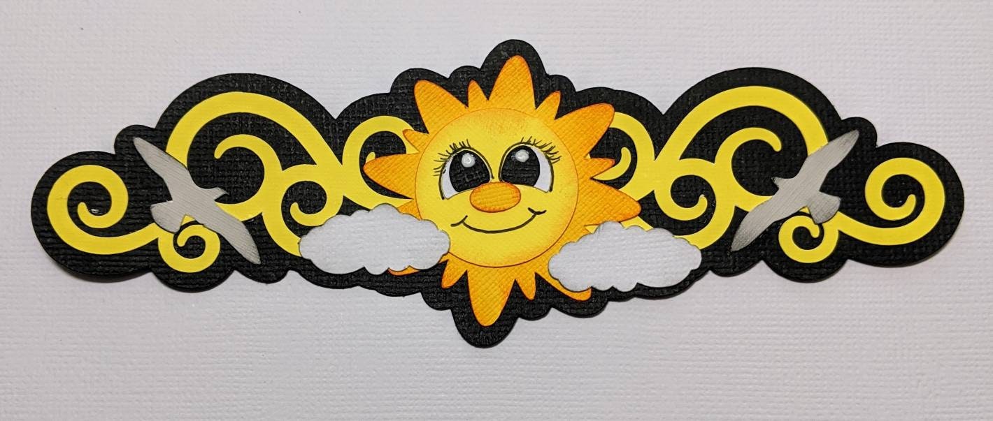 Sun Border Die Cut Kit - Etsy