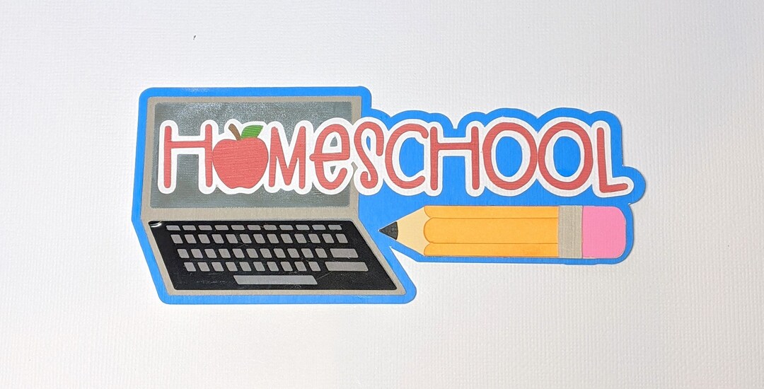 Homeschool Title Die Cut - Etsy