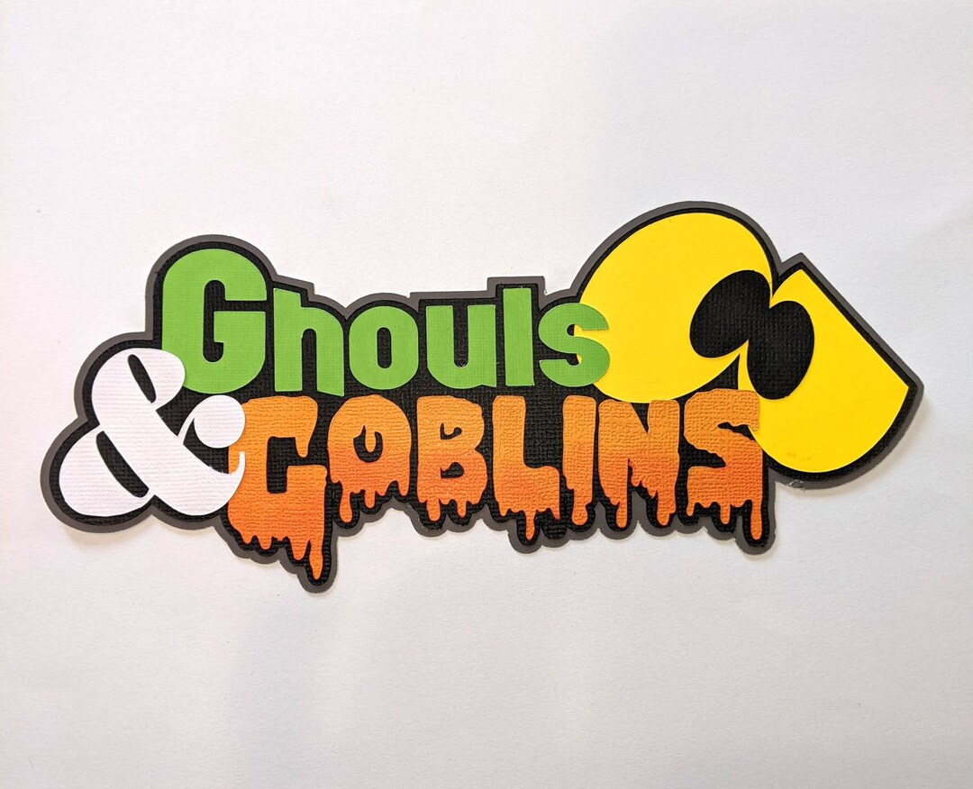 Ghouls & Goblin Die Cut Kit - Etsy