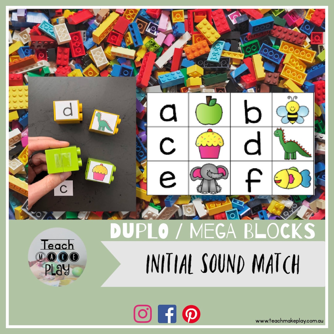 DUPLO Mega Blocks Sound Match - Etsy