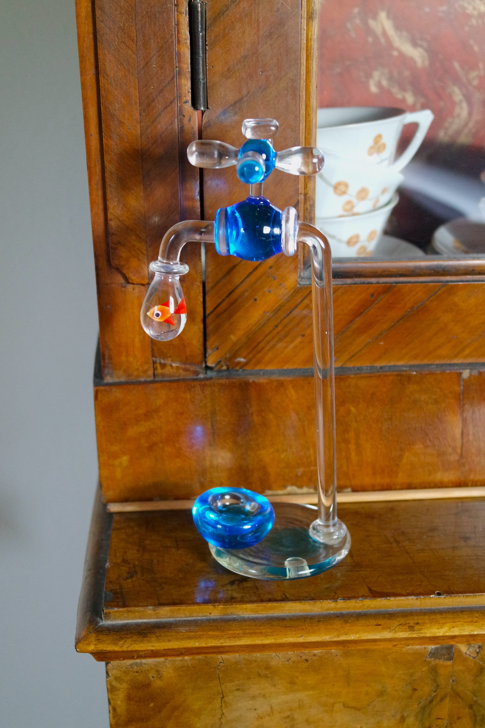 Artistic Tap With Murano Glass Fish - Etsy