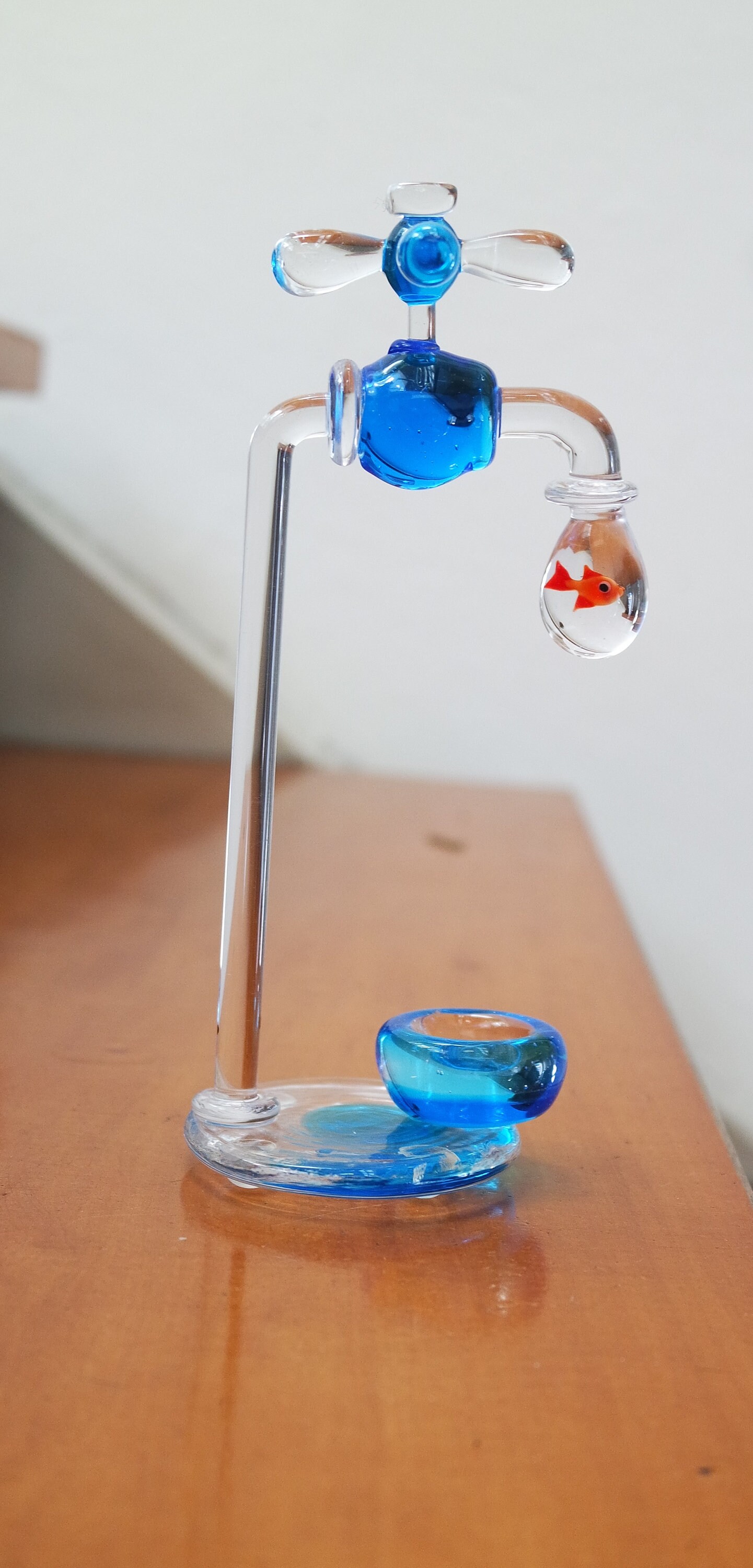 Artistic Tap With Murano Glass Fish - Etsy