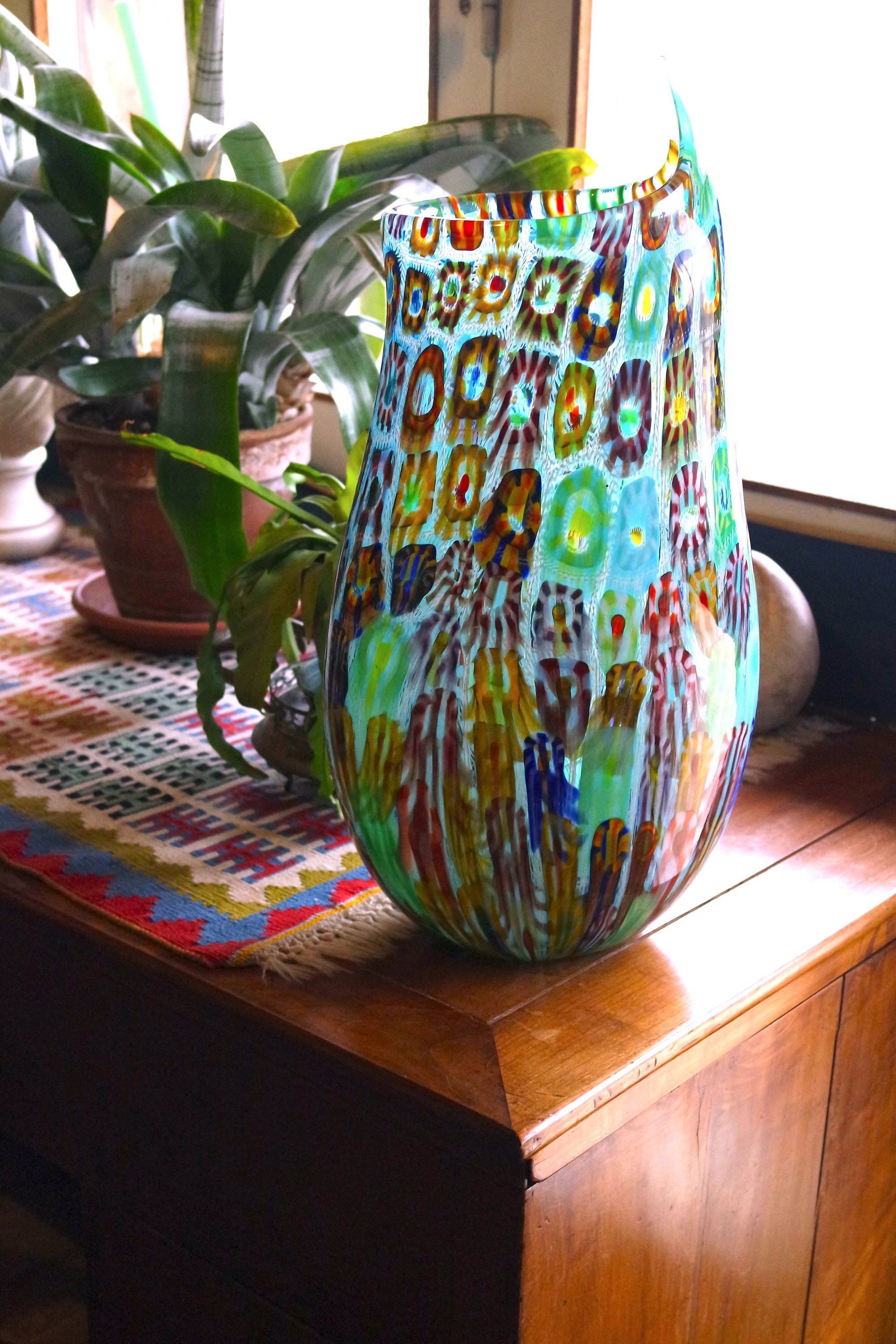 Eden Color Murano Glass Vase - Etsy