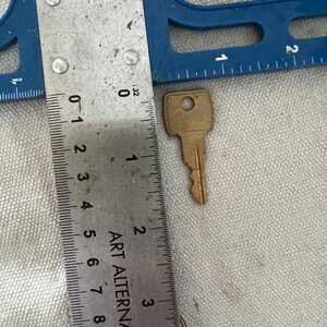 Mini Square Brass Keys– Set of 20 - Etsy