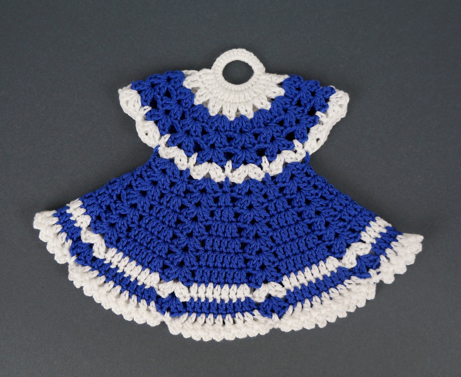Crochet Pot Holders Dress Potholders Crocheted Potholders - Etsy