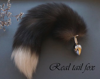 Real Fox Tail Plug - Etsy