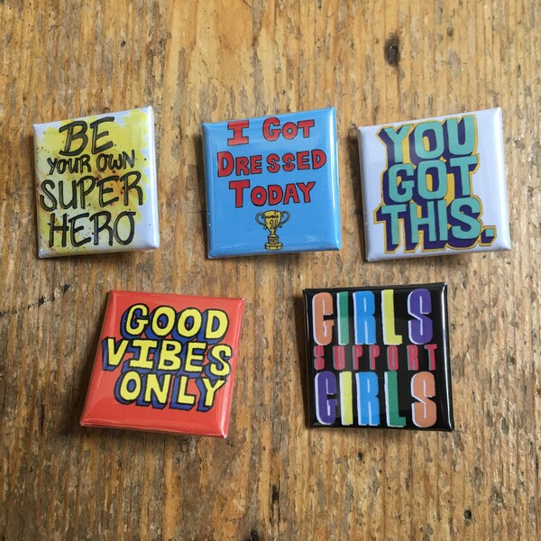 Inspirational Badges - Etsy UK