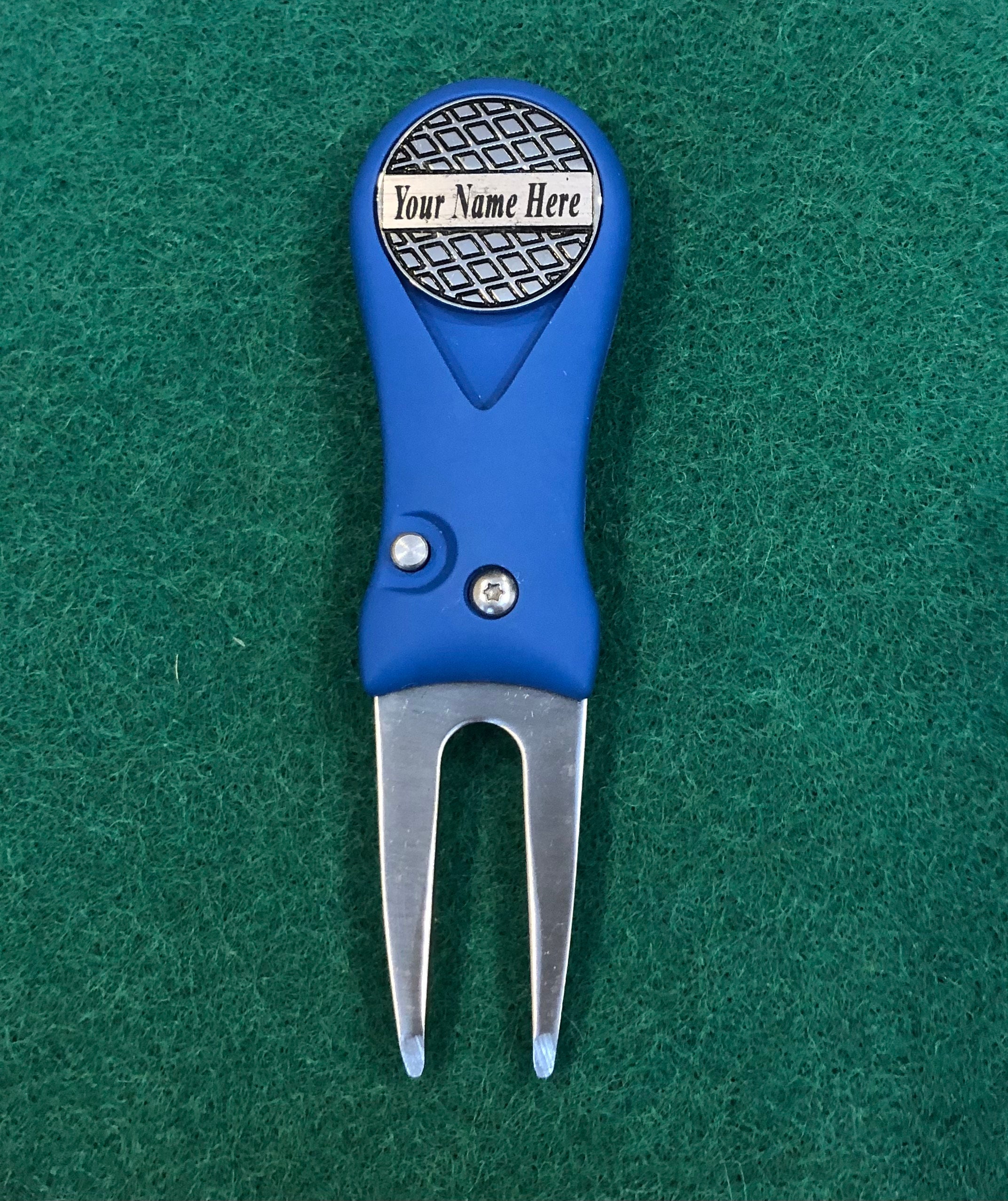 Personalized Golf Ball Marker with Magnetic Divot Tool | Etsy