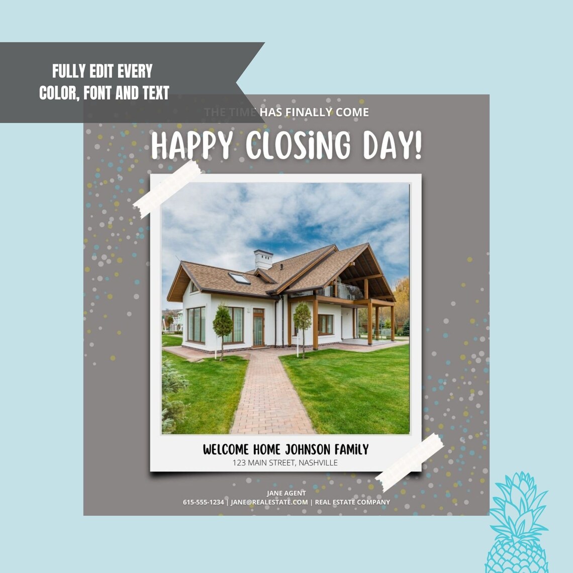 Congratulations Closing Day Text to Clients | Real Estate Template ...