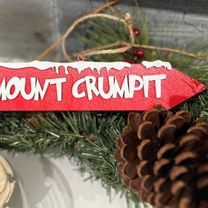 Mount Crumpit - Grinch Lair - Who-ville Sign, Stocking Sign, Christmas ...