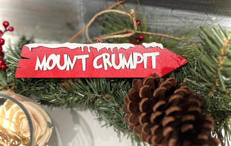 Mount Crumpit - Grinch Lair - Who-ville Sign, Stocking Sign, Christmas ...