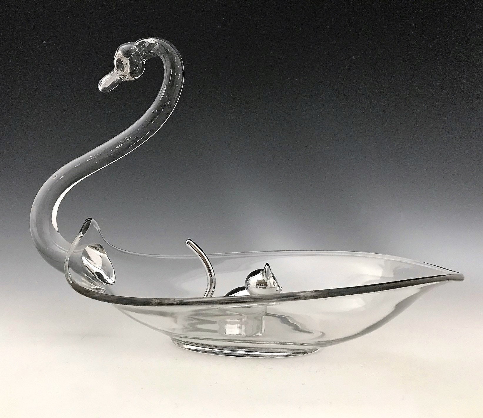 Duncan & Miller 12-inch Pall Mall Swan - Etsy