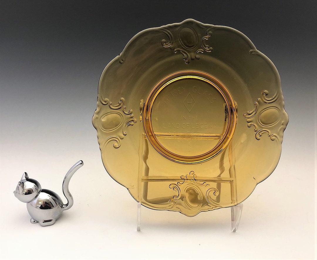 Heisey Rococo by Imperial Commemorative Plate - Heisey Collectors of ...