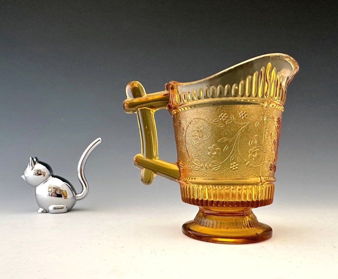 Early American Pattern Glass (EAPG) Creamer - Bryce Brothers - Pert ...