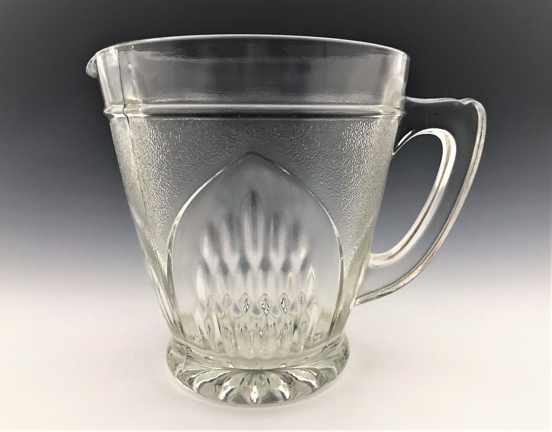 Mid-century English Glass Pitcher Sherdley Glass Nordic | Etsy Australia