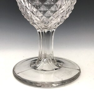 EAPG Flint Glass Celery Vase - Sawtooth Pattern - Early American ...