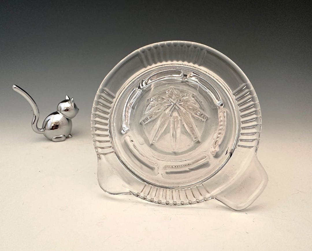 Depression Glass Reamer - Small Glass Juicer - Etsy