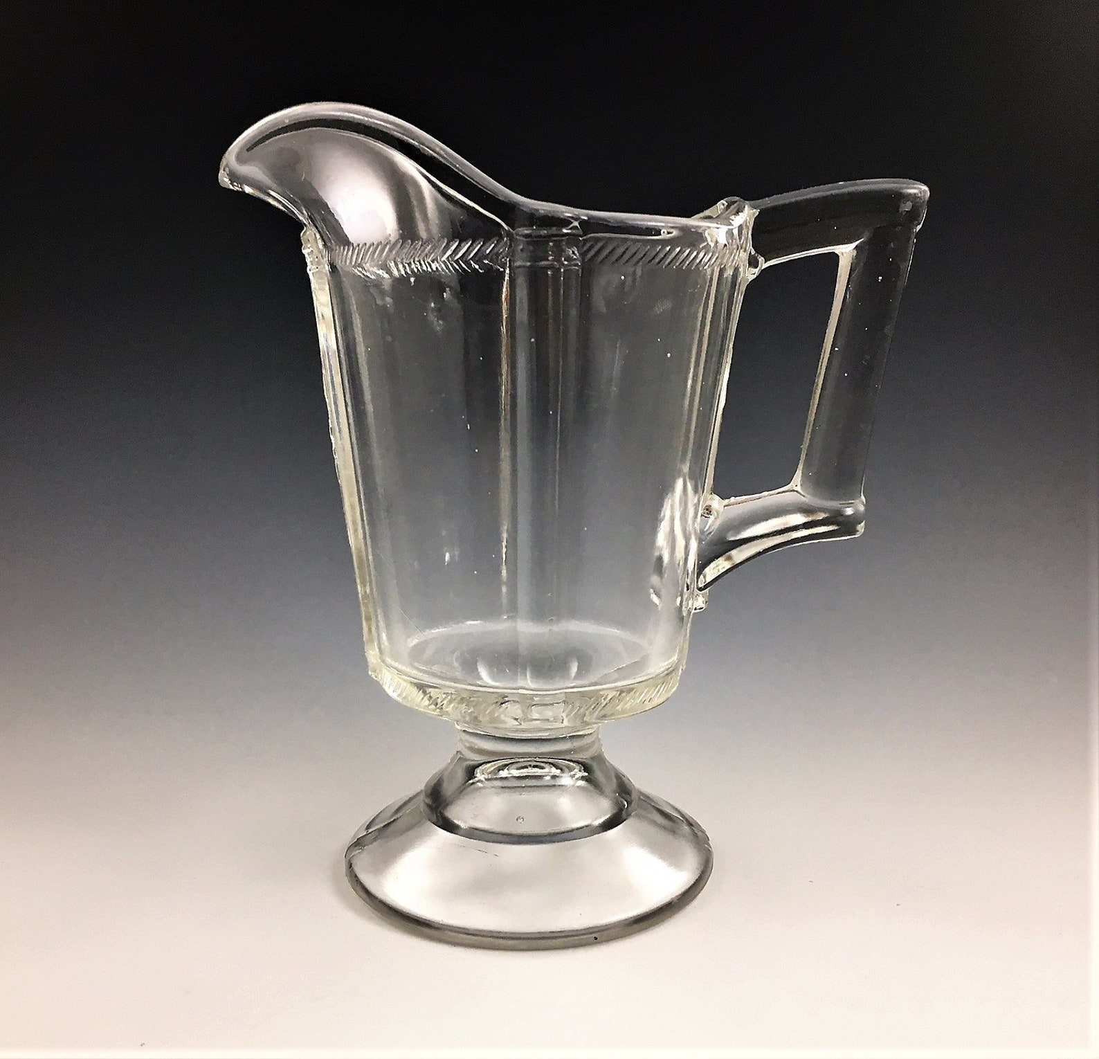 EAPG Creamer Bryce Brothers Glass Argent Pattern OMN | Etsy