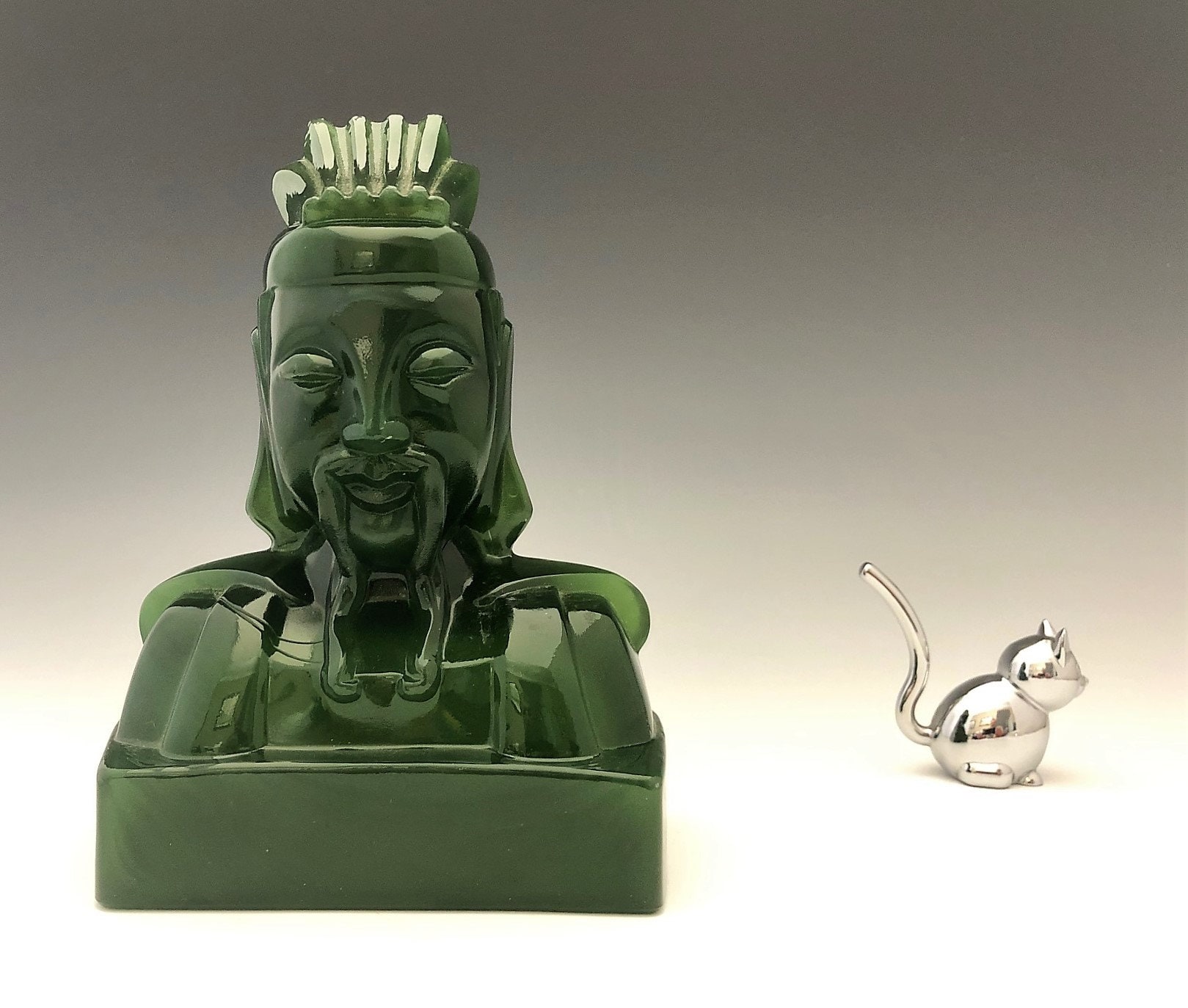 Imperial Cathay Jade Lu Tung Bookends Set of Two Hard to - Etsy