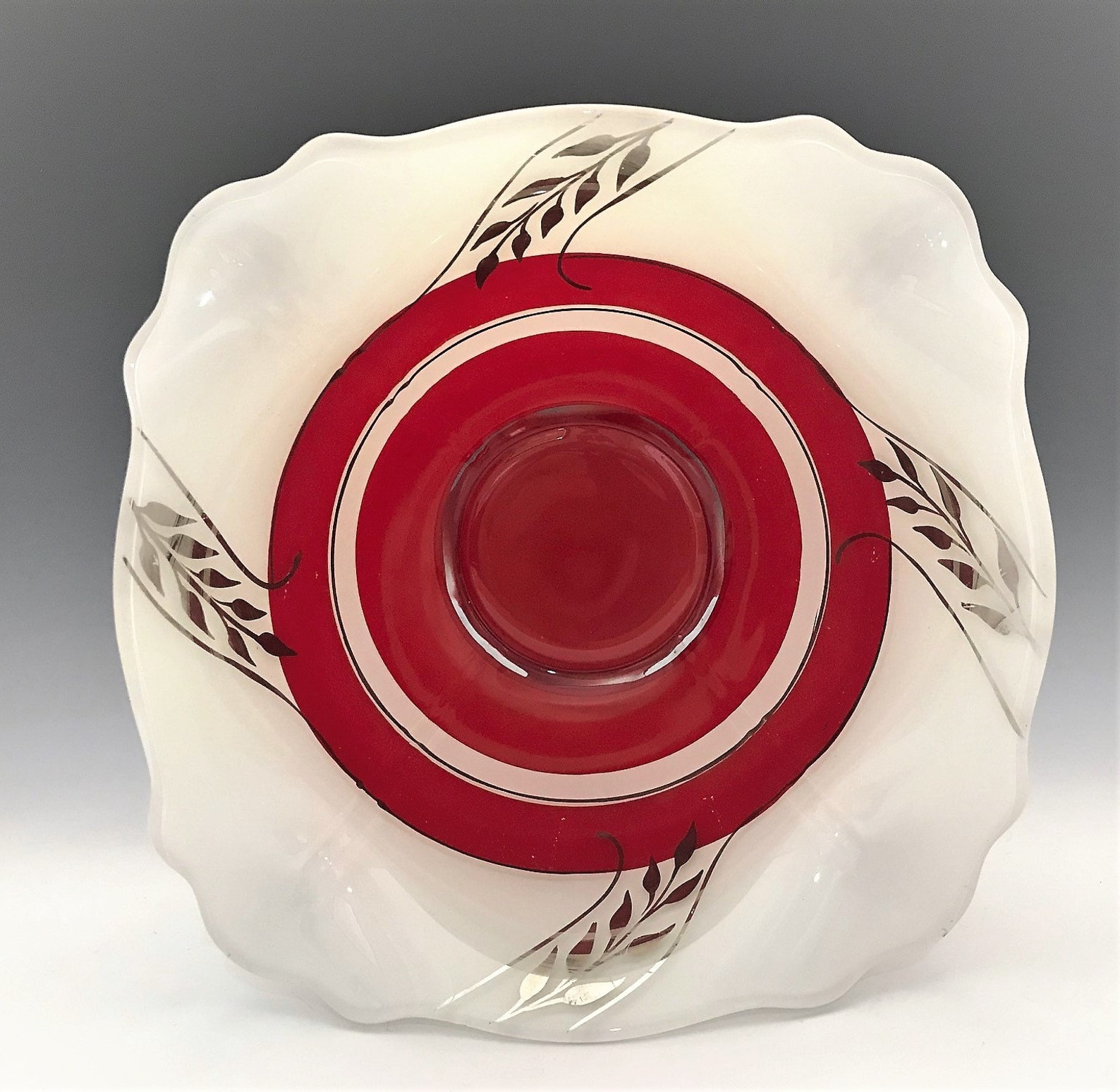 Indiana Glass Moderne Classic Pattern 602 Deep Footed - Etsy