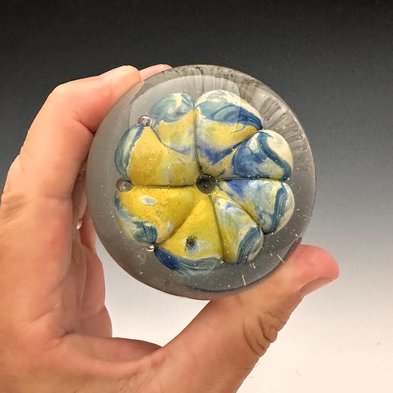 Flower Paperweight - Etsy