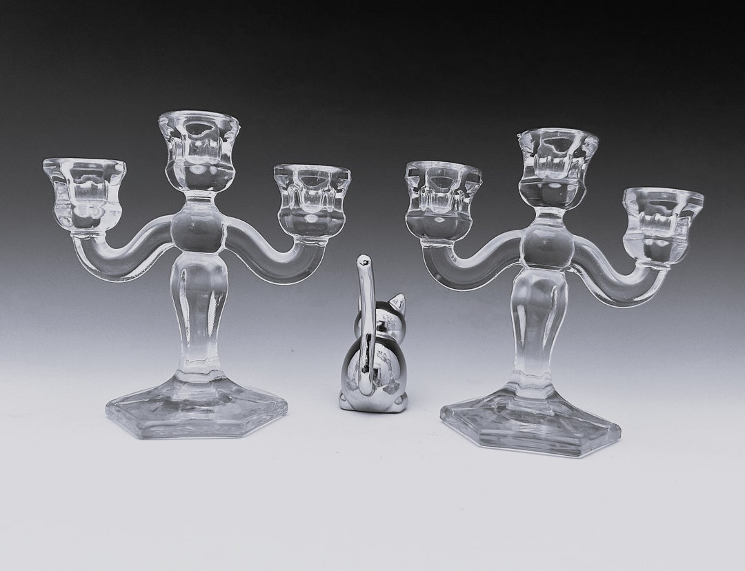 Westmoreland No. CRY0011 Mini Three-candle Candelabra - Toy ...