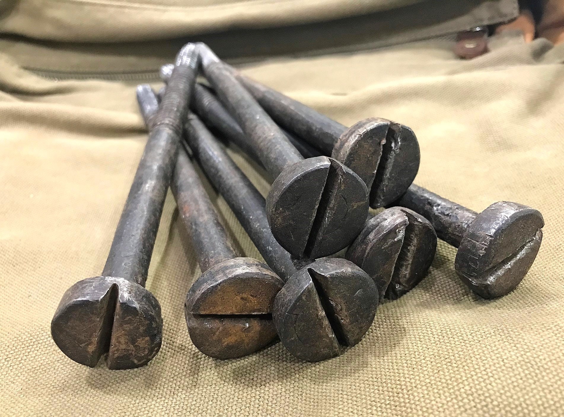 Wrought Iron Lag Bolts