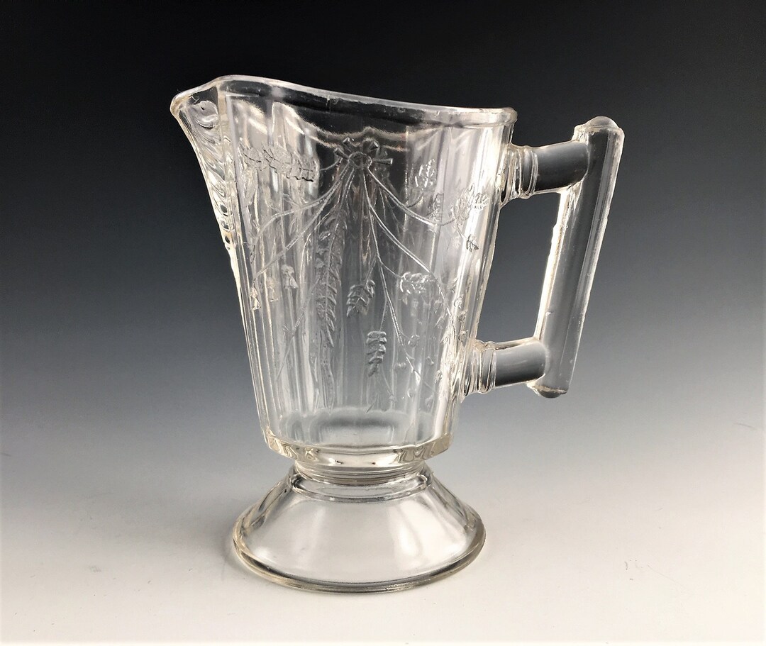 Beautiful EAPG Creamer - Bryce Brothers Glass - Duquesne Pattern (OMN ...