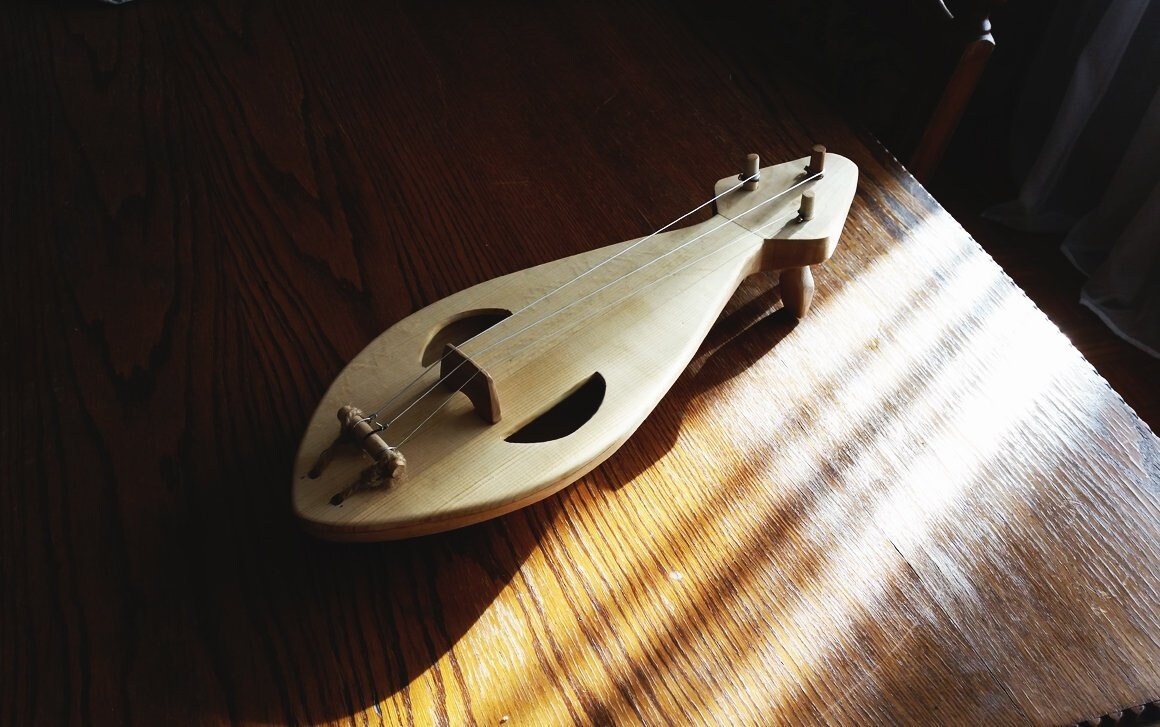 Gudok Novgorod Bowed Lyre Viking Rebec - Etsy Australia