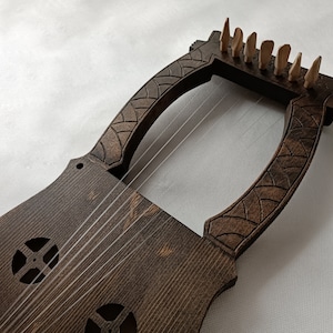 Kravik Lyre Scandinavian 7 String Harp - Etsy