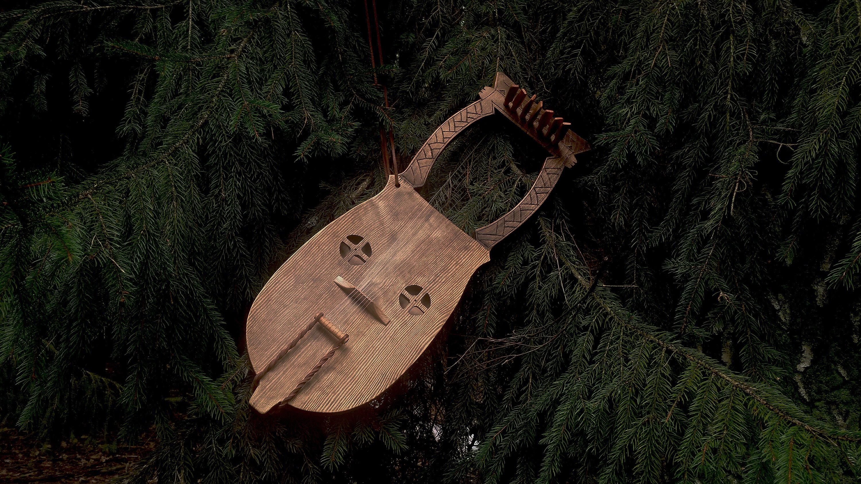 Kravik Lyre Scandinavian 7 String Harp - Etsy
