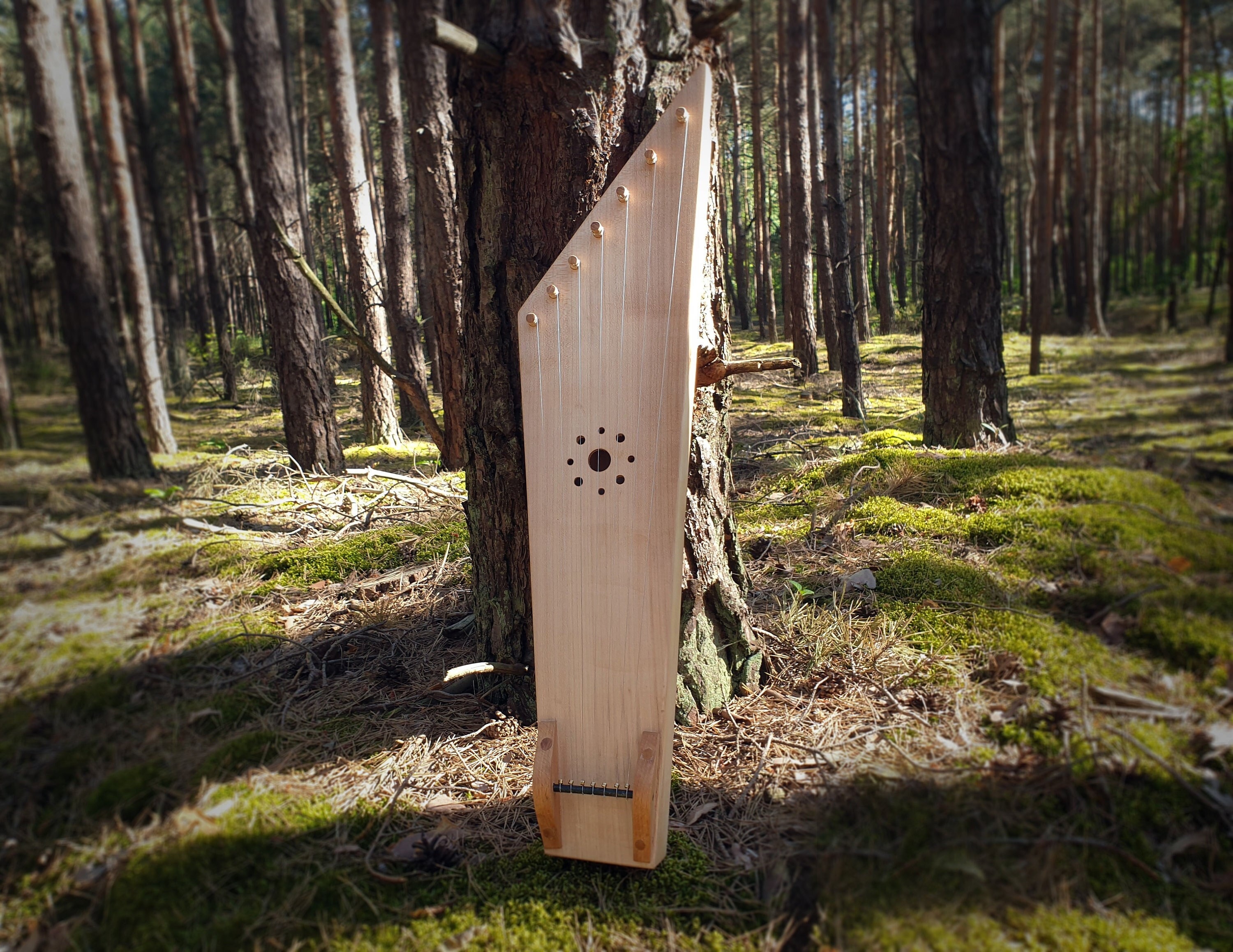 Kantele 7-stringed Gusli, Zither, Kokle - Etsy