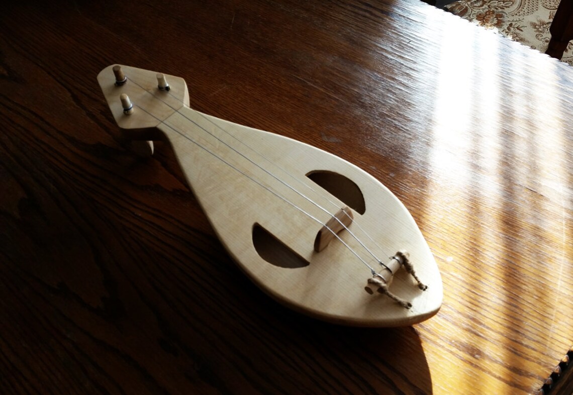 Gudok Novgorod Bowed Lyre Viking Rebec - Etsy Australia