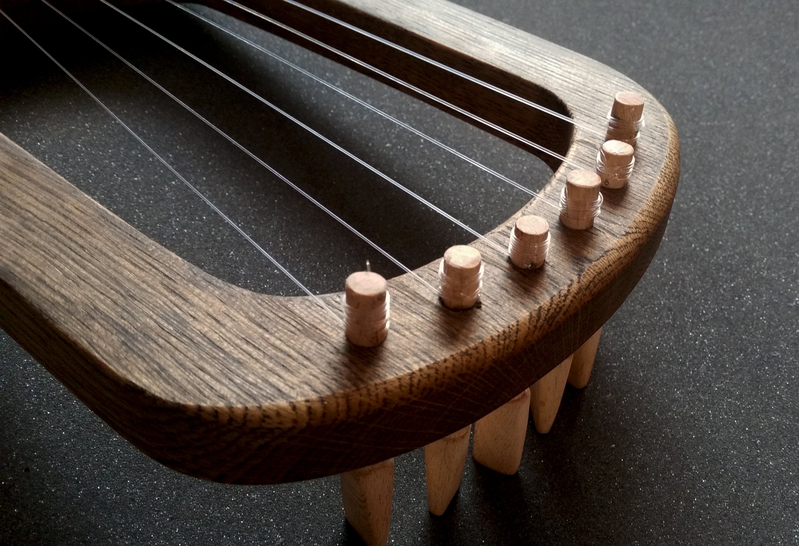 Anglo-Saxon Travel Viking Lyre | Etsy