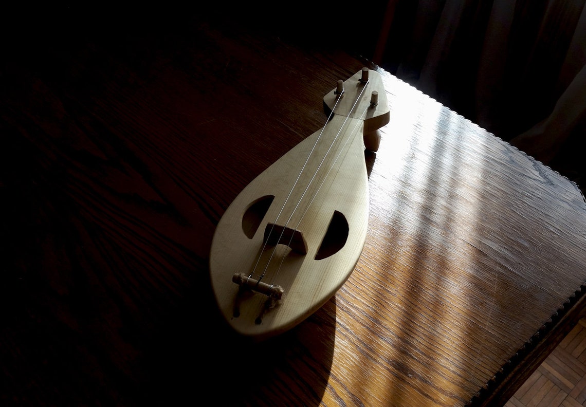 Gudok Novgorod Bowed Lyre Viking Rebec - Etsy Australia