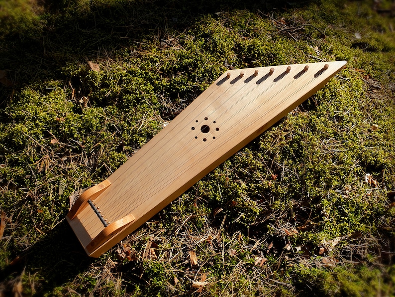 Kantele 7-stringed Gusli Zither Kokle - Etsy